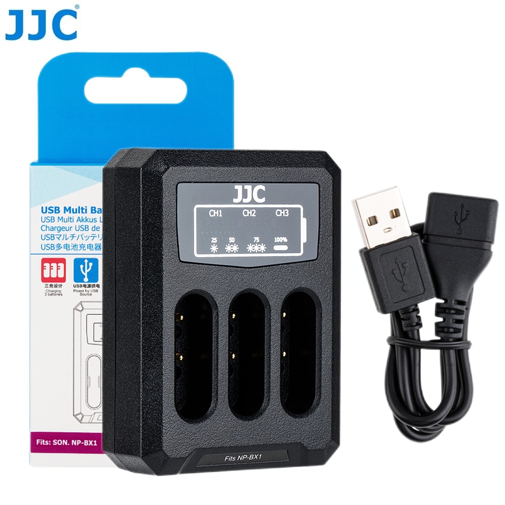 JJC Sony Camera Battery Charger for NP-BX1 of Camera Camcorder Sony ZV ...