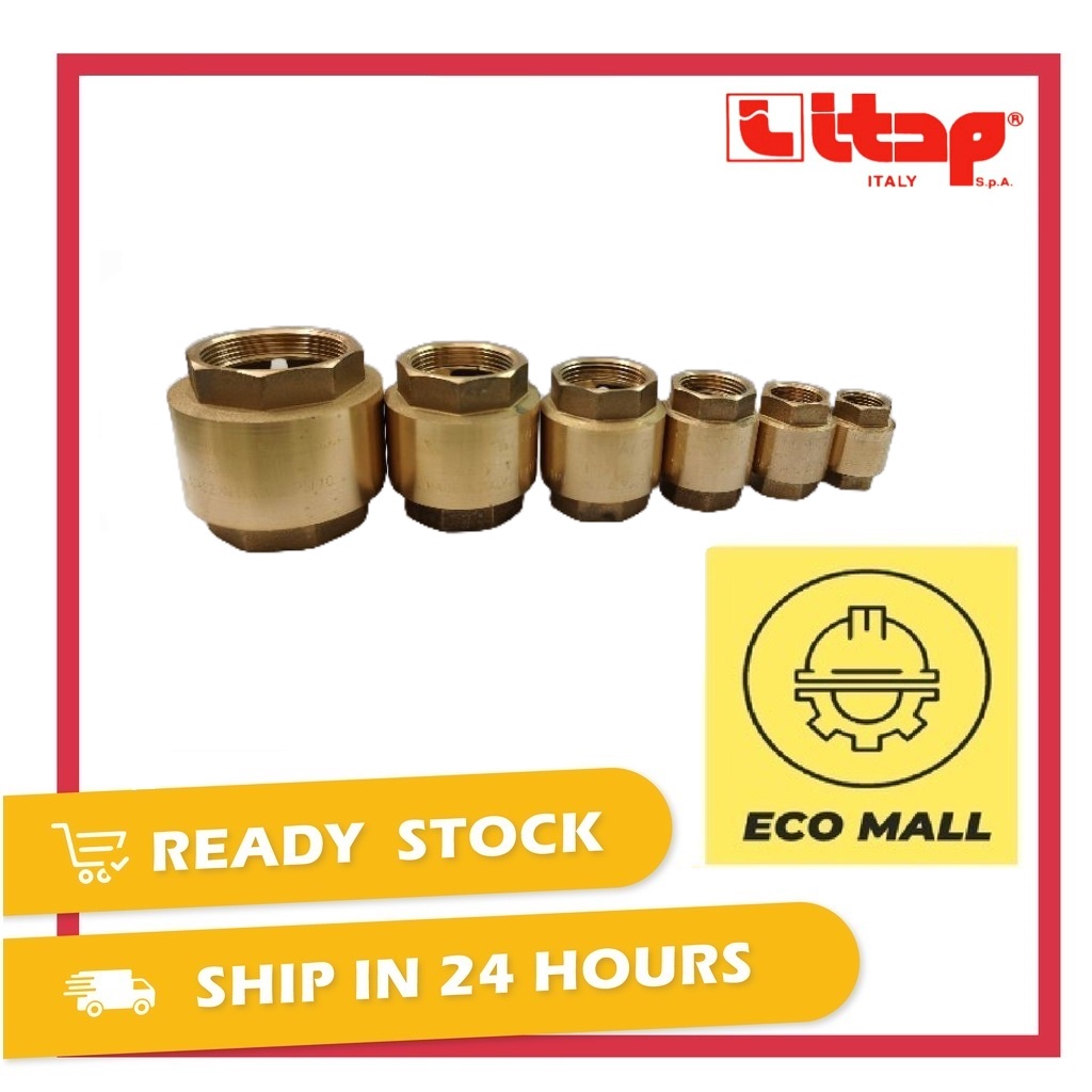 York Brass Spring Check Valve 15mm to 50mm | Shopee Singapore