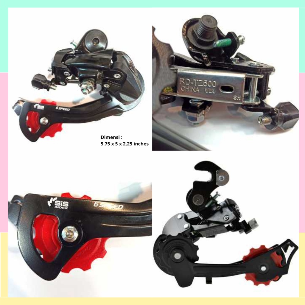 Shimano SIS Tourney RD-TZ500 Rear Derailleur 6/7 Speed (ORIGINAL ...