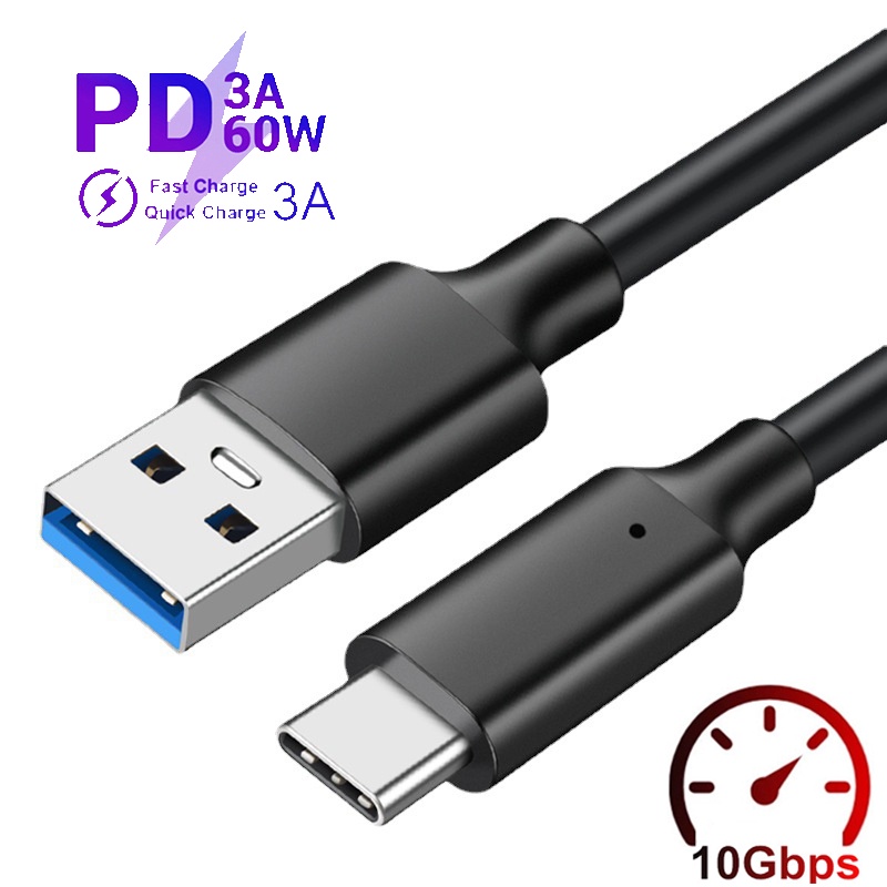 USB3.2 10Gbps Type C Cable USB A to Type-C 3.2 Data Transfer USB C SSD ...