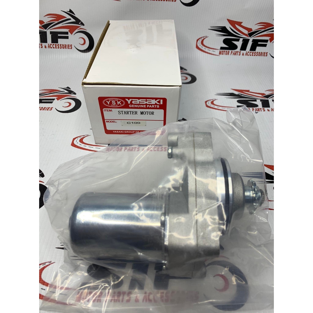 SIF STARTER MOTOR HONDA C100 (YSK) | Shopee Singapore