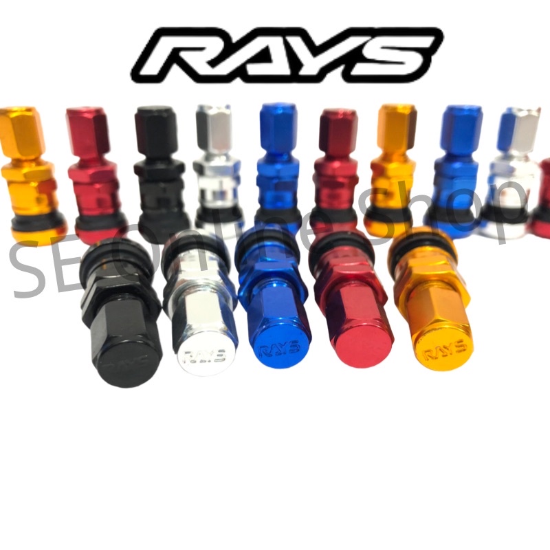 Rays Valve Cap Aluminum Sport Rim Valve Tire Valve Kereta Motor Valve ...