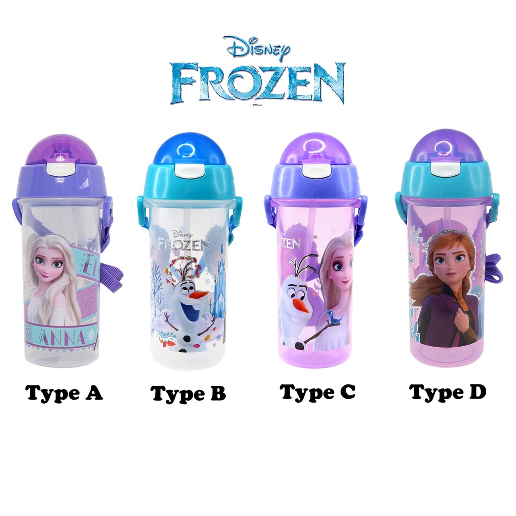 ️Disney Frozen 2 Snow Queen Elsa & Queen Anna BPA Free Kids PP Water ...