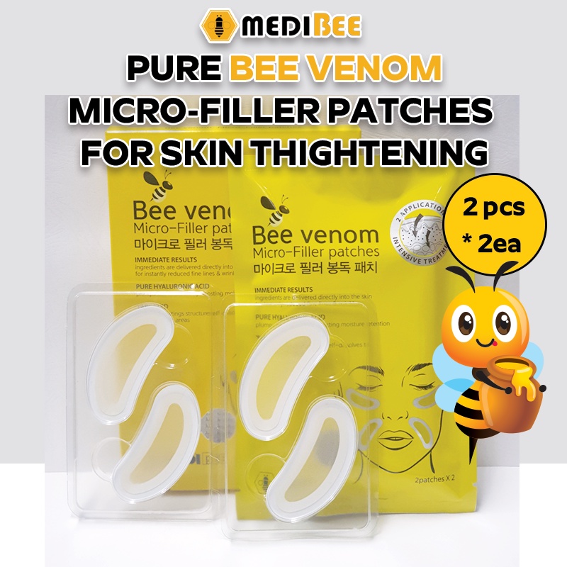 [Made in Korea] MEDIBEE Bee Venom Micro-Filler Patches (2 patches * 2ea ...