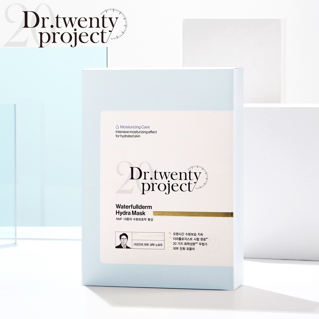 [Dr. twentyproject Official] WATERFULDERM Hydra Mask 33ml x 10 Sheets ...
