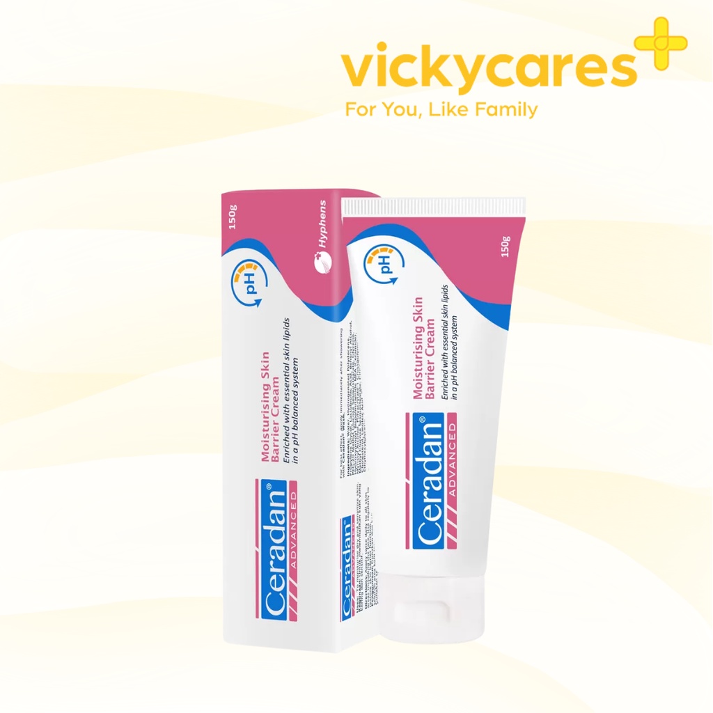 CERADAN ADVANCED MOISTURING SKIN BARRIER CREAM 150G | Shopee Singapore