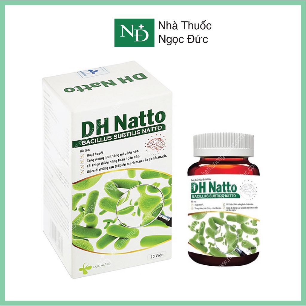 Dh Natto Oral Tablets Help Increase Cerebral Circulation And Pulse ...