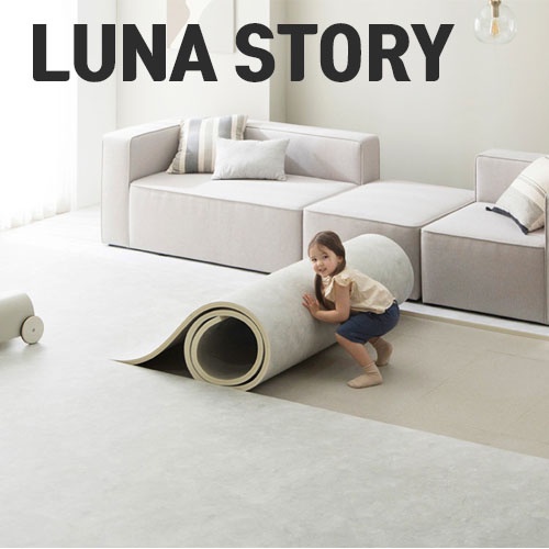 Luna Story Cushion Living Room Roll Mat Baby Playmat DIY Type PVC/PE 2 ...