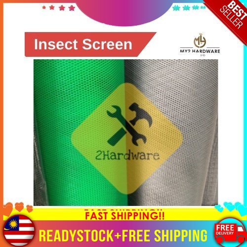 Insect Screen Plastic Net Mesh Window Mosquito Net Roll / Jaring Nyamuk ...