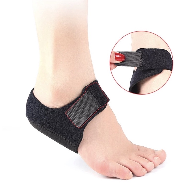 💞SG Stock💞Adjustable Heel Protector Brace Gel Heel Cup Cushion Support ...