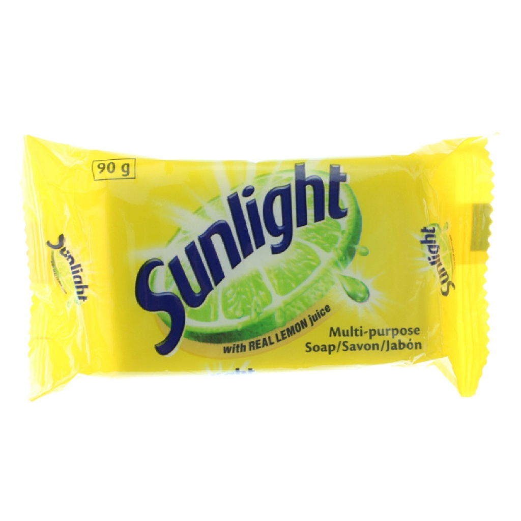 Sunlight Multi-Purpose Bar Soap Lemon (90g) | Shopee Singapore