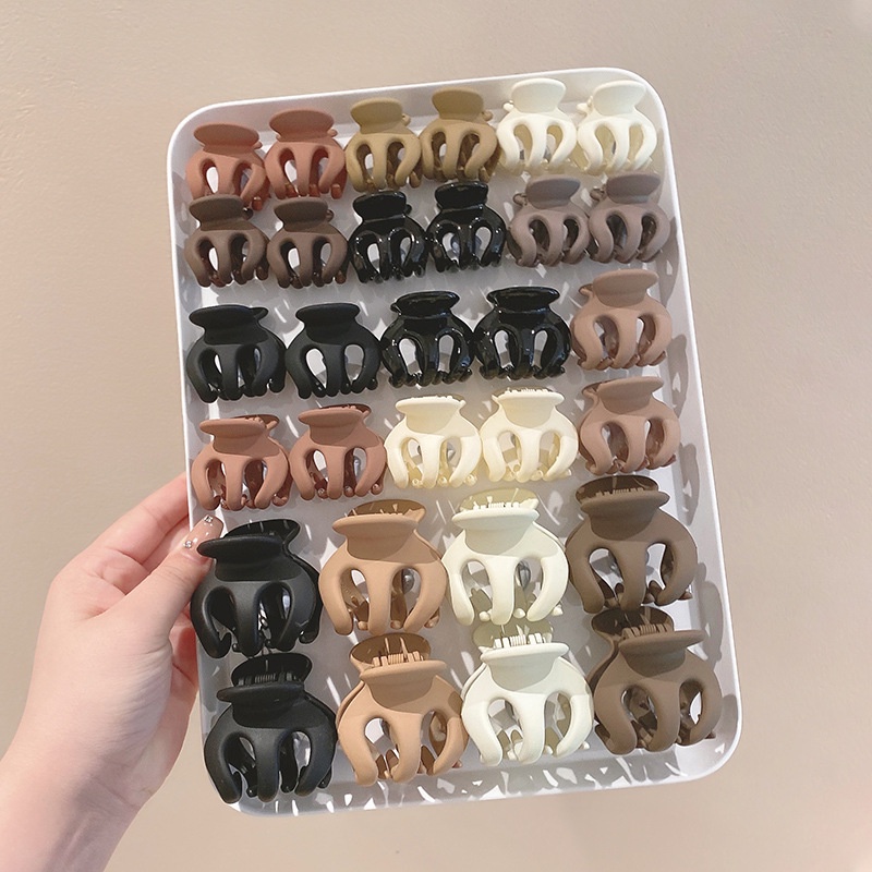 Small Grab Clip High Ponytail Claw Fixed Handy Tool Female Back Head ...