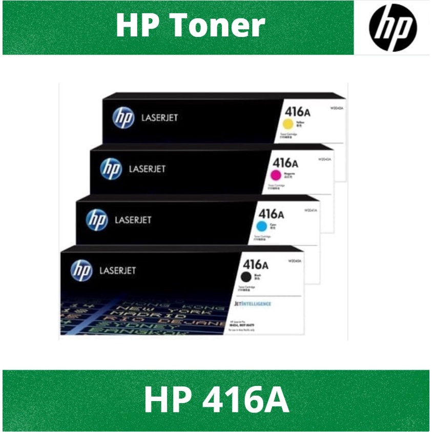 HP 416A / HP416A HP 416X Laser Toner Cartridge for M454nw, M454dn ...