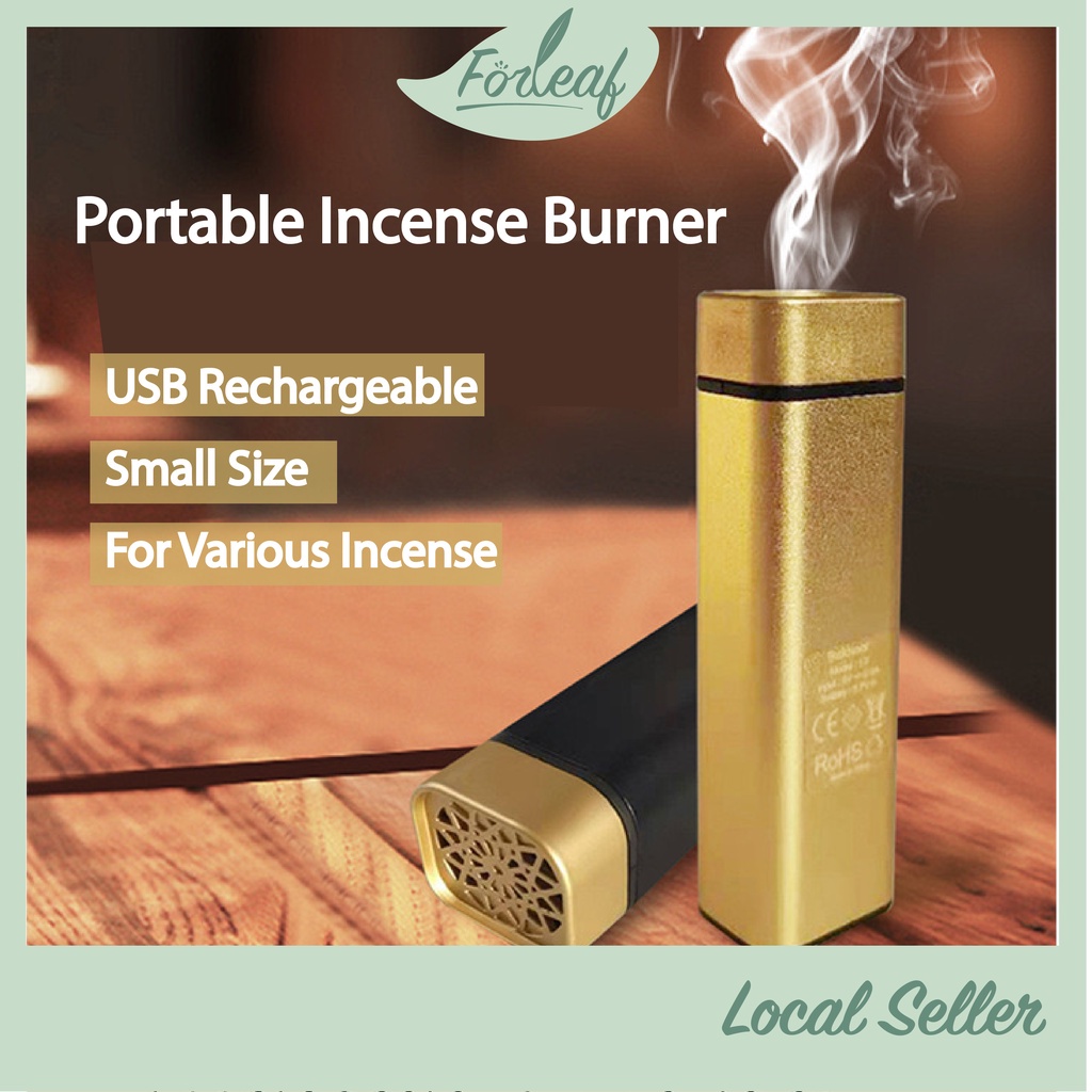 FORLEAF Electric Bakhoor Burner Bukhoor Incense Wireless Portable ...