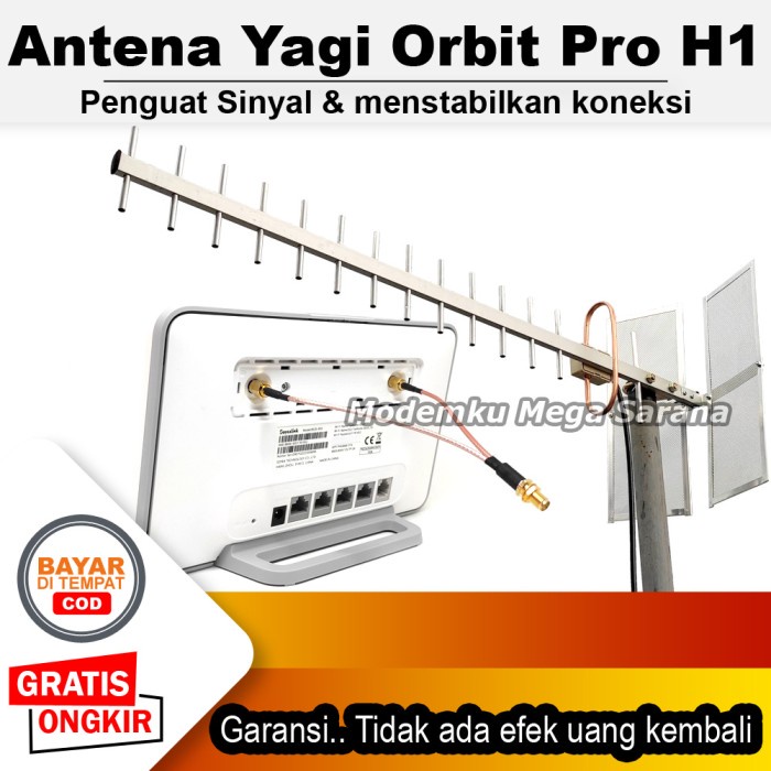 Telkomsel Orbit Pro H1 Orbit Max H2 Signal Booster Antenna Yagi Extreme ...