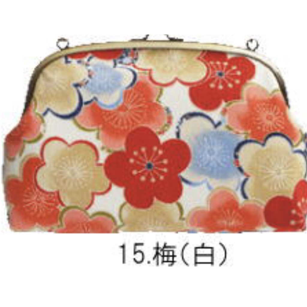 Made in Japan 🇯🇵 Kyoto B-andyu Japanese fabric Gamahuchi bag with ...