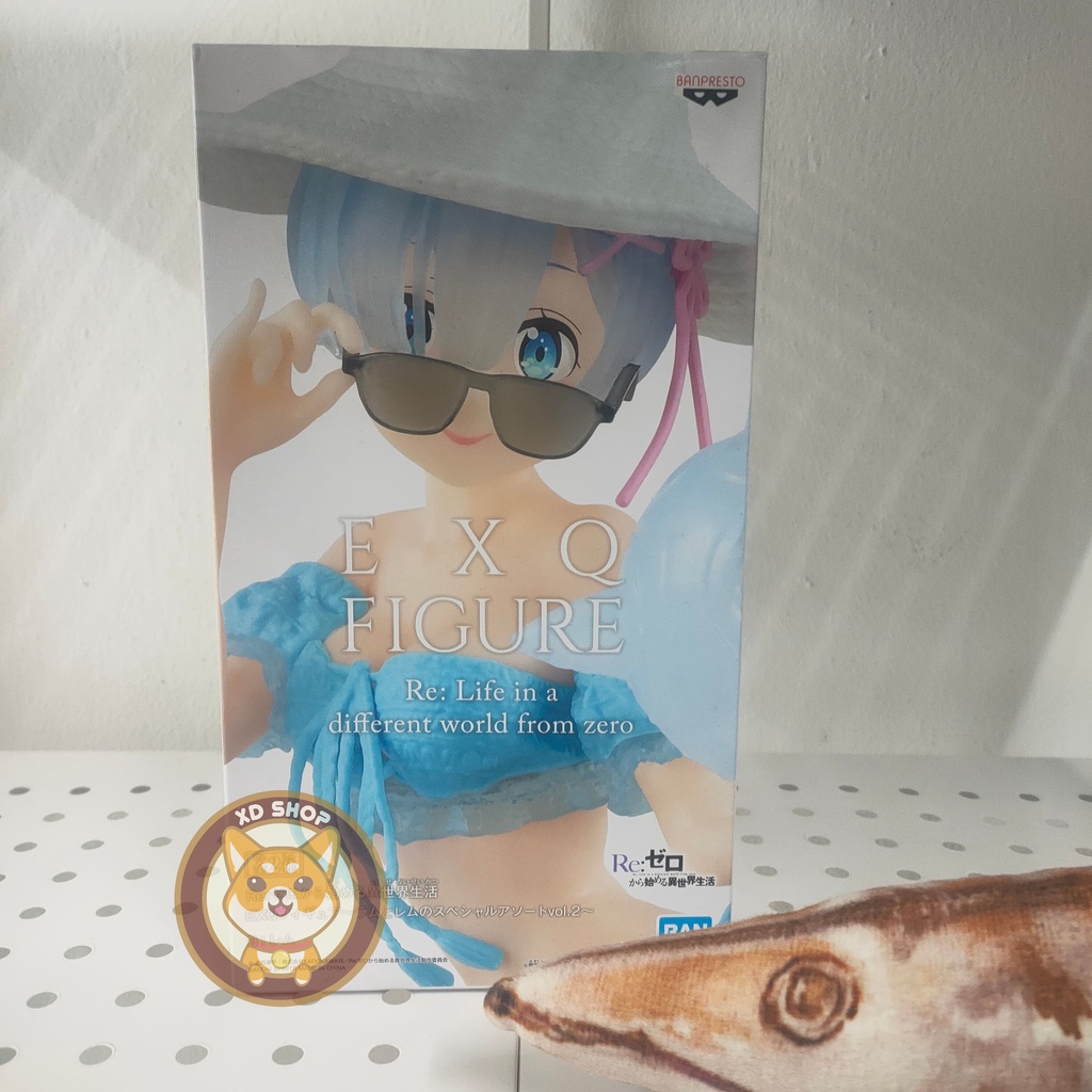 Bandai EXQ Re:Zero Rem Swimsuit Ver. | Shopee Singapore