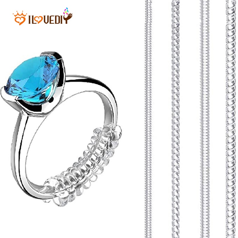 [Hot]Ring Size Adjuster for Loose Rings / Invisible Clear Ring Sizer ...