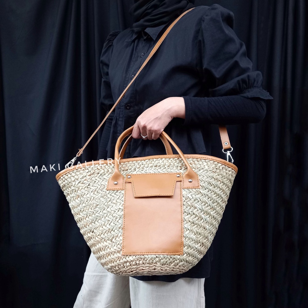 Pandan Mendong Woven Bag Traditional Ethnic Craft for Women Typical ...
