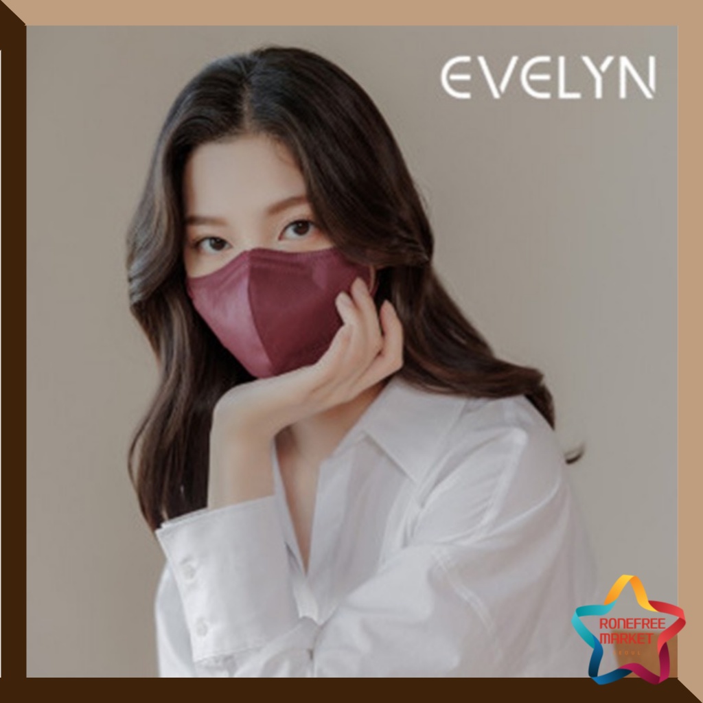 [EVELYN]Color Mask made in korea various color 3ply 3D BFE>99.9% 10pcs ...