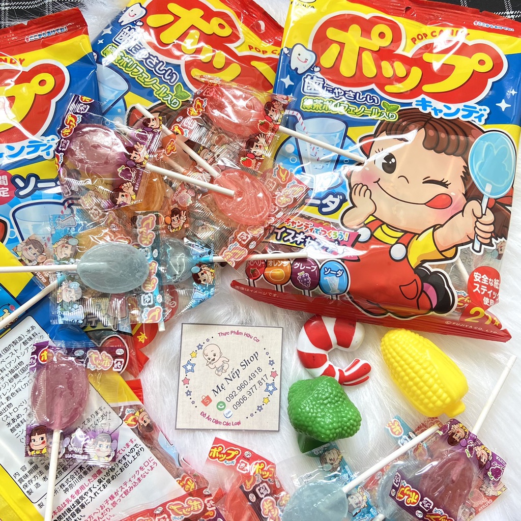 Japanese Fujiya Fruit Lollipops No Cavities | Shopee Singapore