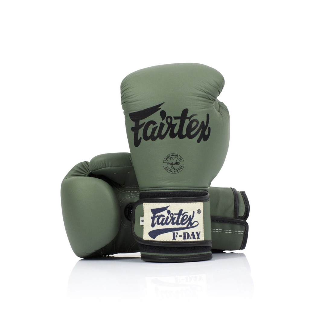 Fairtex - ( BGV11) "F-Day" LIMITED EDITION Army Green Muay Thai Boxing ...