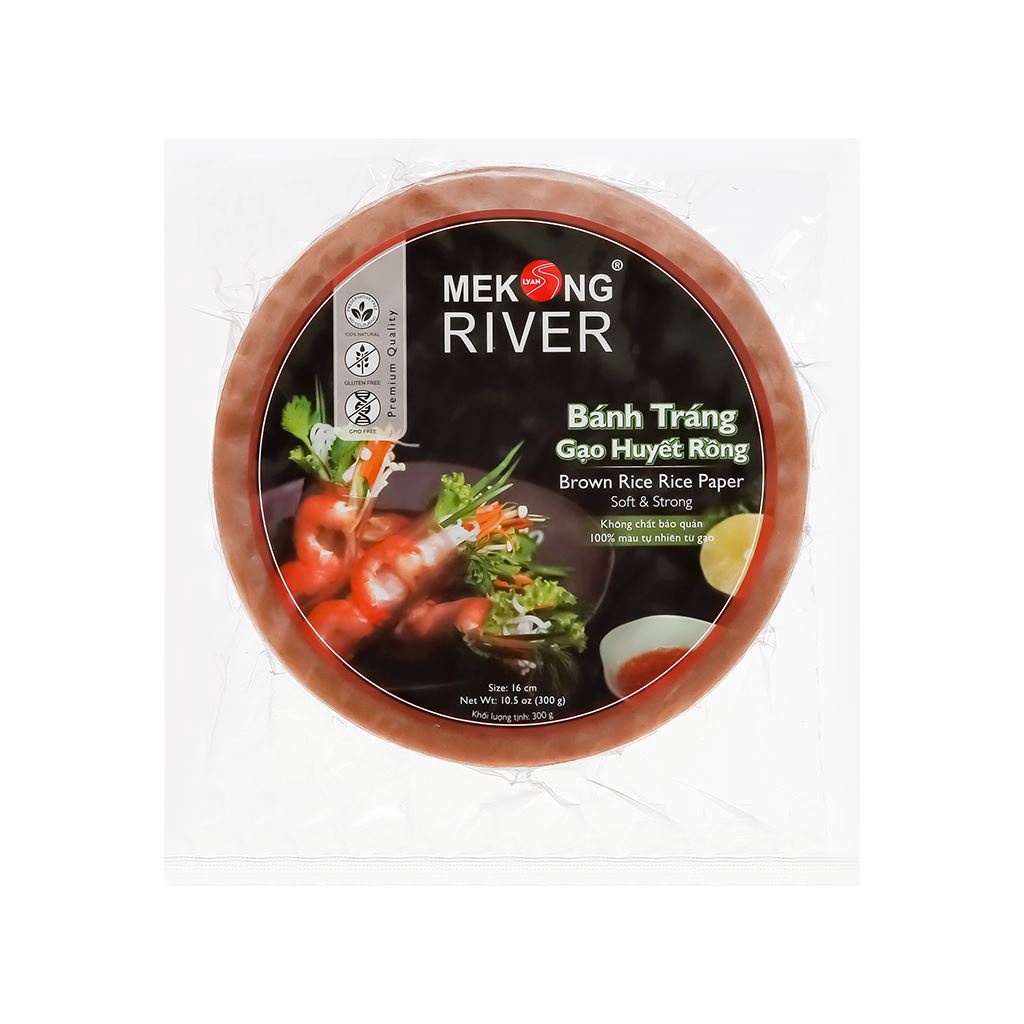 MeKong River Brown Rice Paper 16cm | Shopee Singapore