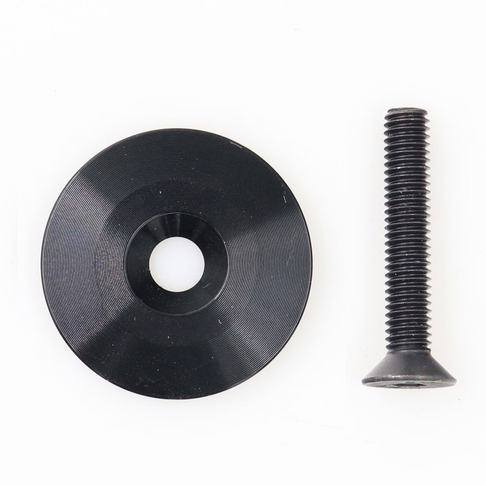 KOCEVLO Aluminum Bicycle Stem Headset Top Cap 28.6mm 1 1/8" Steerer ...