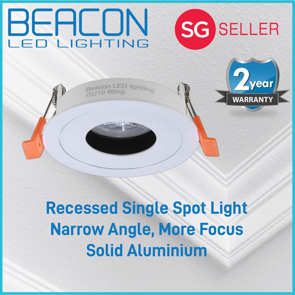 Beacon LED (more focus effect) Single Head Recessed Spotlight ...