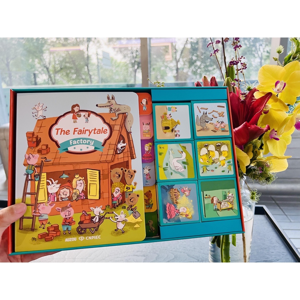 【SG Seller】3D book puzzle THE FAIRYTALE FACTORY Classic Fairy Tale ...