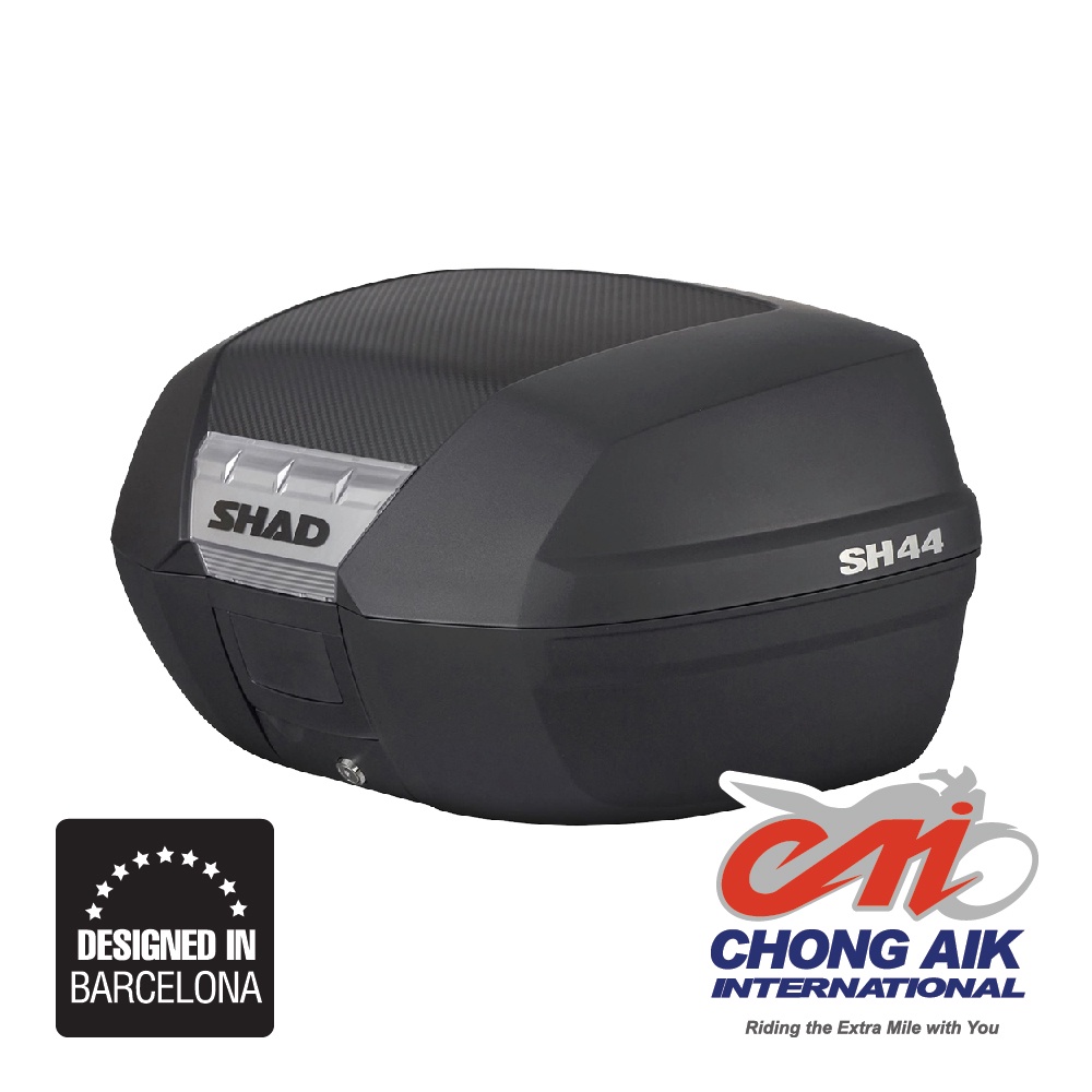 SHAD Top Case SH44 Black | Shopee Singapore