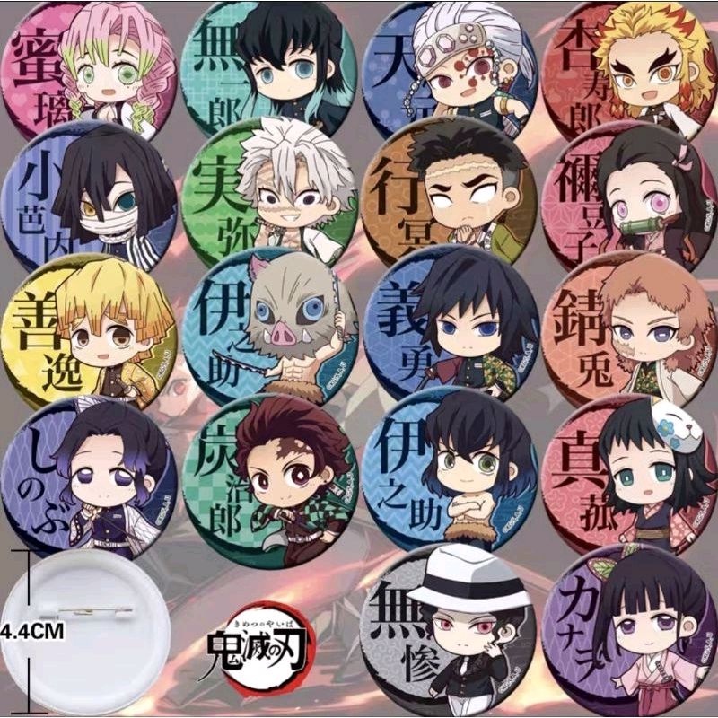 Anime Demon Slayer Kimetsu no Yaiba Shinobu Giyu Tanjiro Nezuko Zenitsu ...