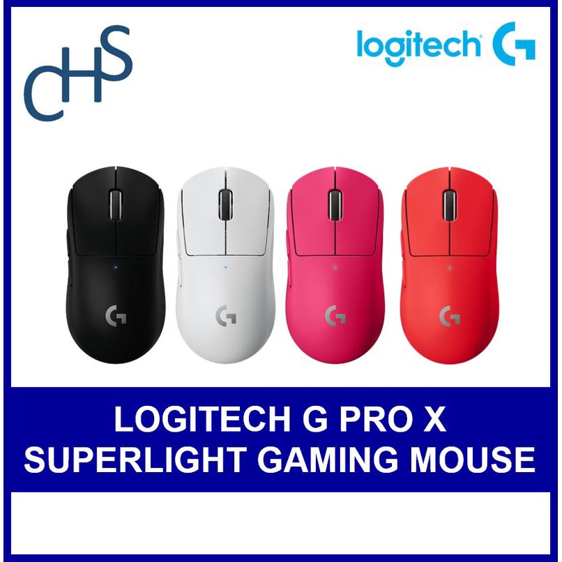 Logitech G Pro X Superlight Wireless Gaming Mouse Lightspeed Hero 25K ...