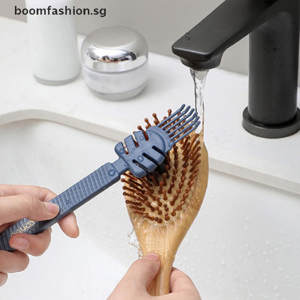 [boomfashion] 1pc Hair Brush Comb Cleaner Cleaning Hair Plastic Handle ...