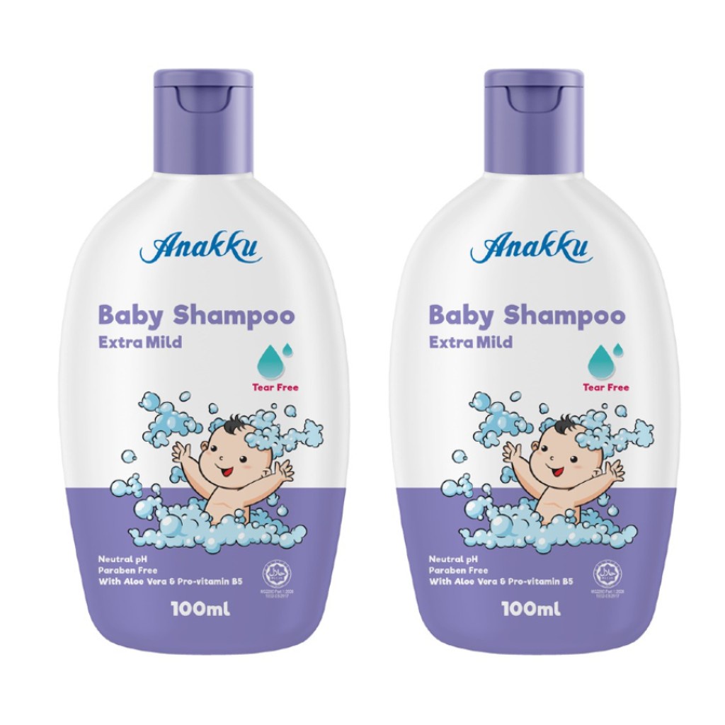 Anakku Baby Shampoo Extra Mild 750ml / 100ml / 50ml | Shopee Singapore