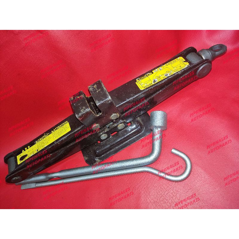 MECHANICAL SCISSOR JACK TOYOTA (BLACK) WITH FREE WRENCH JAPAN SURPLUS 1 ...