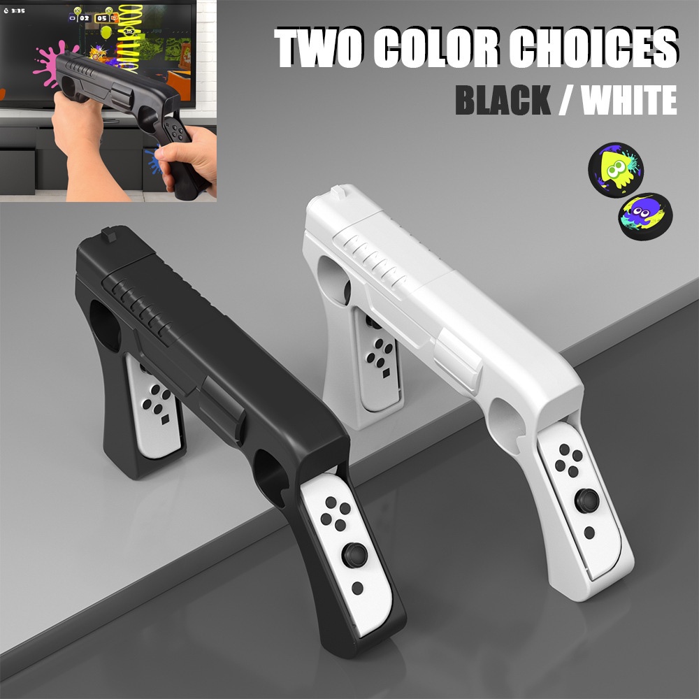 For Splatoon 3 Shooting Games Gun Controller for Nintendo Switch JoyCon ...