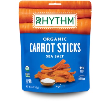 Rhythm - Organic Superfood, Carrot Sticks Sea Salt (40g) | Shopee Singapore
