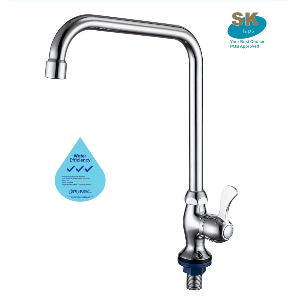 SK TAPS SINK TAP L SHAPE ARM PUB Approved | Shopee Singapore