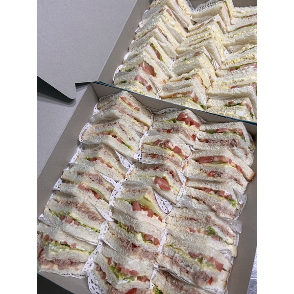 [Halal] Party Mini Sandwiches(18pcs in a box) * *CHECK AVAILABILITY ...