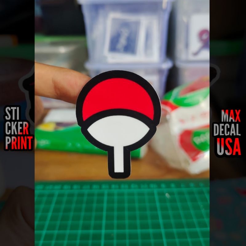 Uchiha CLAN STICKER NARUTO STICKER PRINT ANIME LOGO Etc | Shopee Singapore