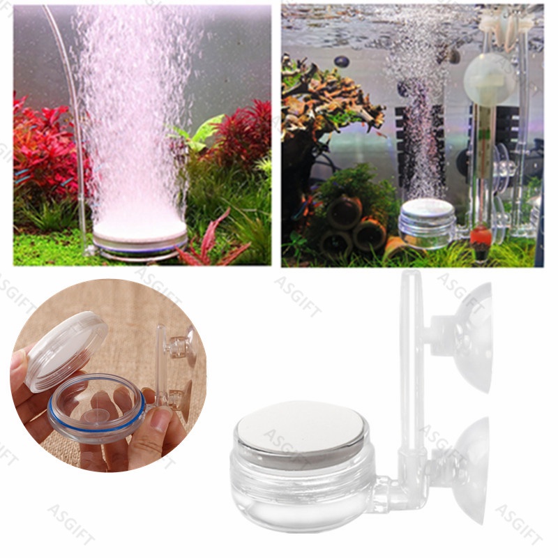 Acrylic Nano Aquarium Air Diffuser Fish Tank Aeration Air Bubble ...
