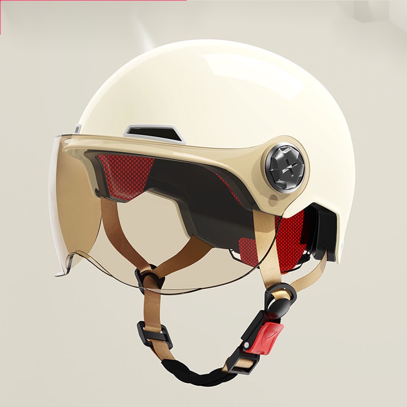 Motorcycle Helmet 3/4 Open Face Double lens Advanced helmet Motor ...