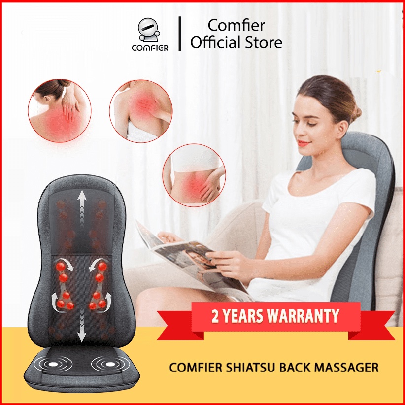 COMFIER CF-2913 Shiatsu Full Back, Lower Back, Upper Back Massager with ...