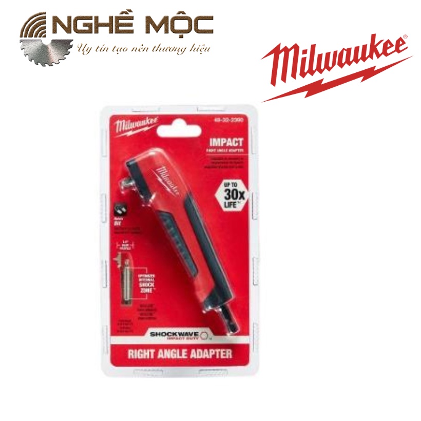 Milwaukee 48-32-2390 short shank angle adapter | Shopee Singapore