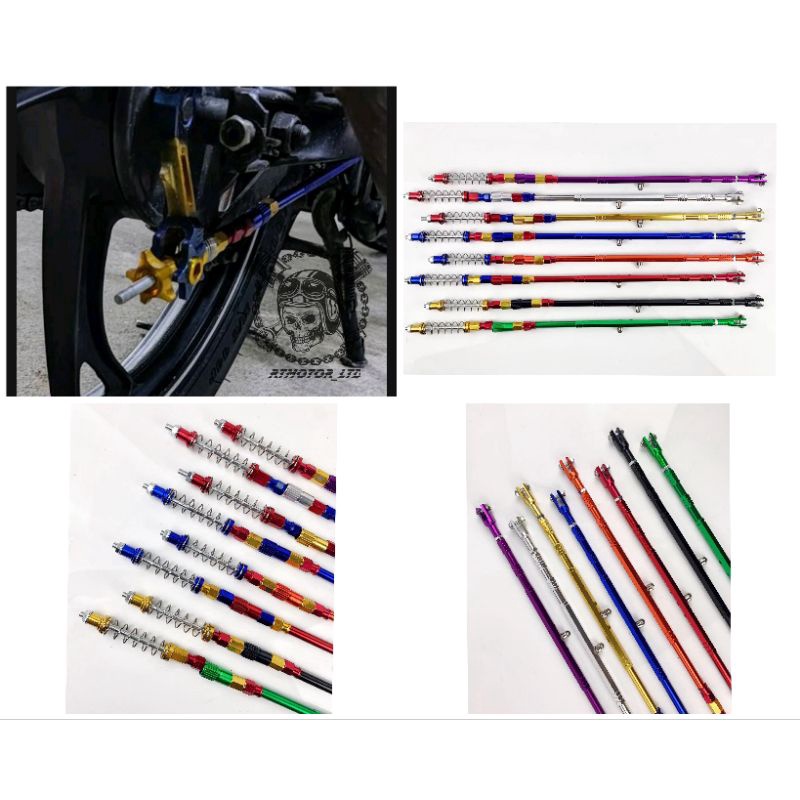 BRAKE ROD ALOI ALLOY THAI ADJUSTABLE LC135 4S DREAM EX5 WAVE125 WAVE100 ...