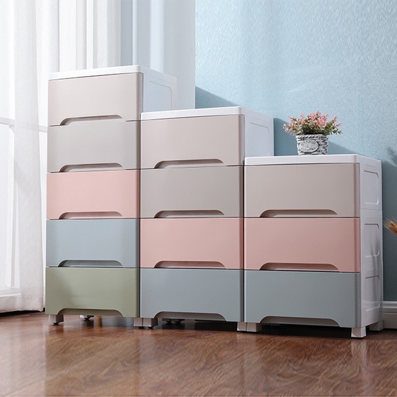 Large Drawer Cabinet Storage Box Plastic PP Environment Friendly ...