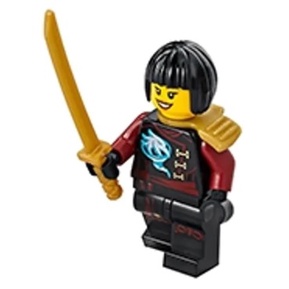Original Lego Ninjago - Nya (Skybound, Black Bob Cut Hair) 70592 ...