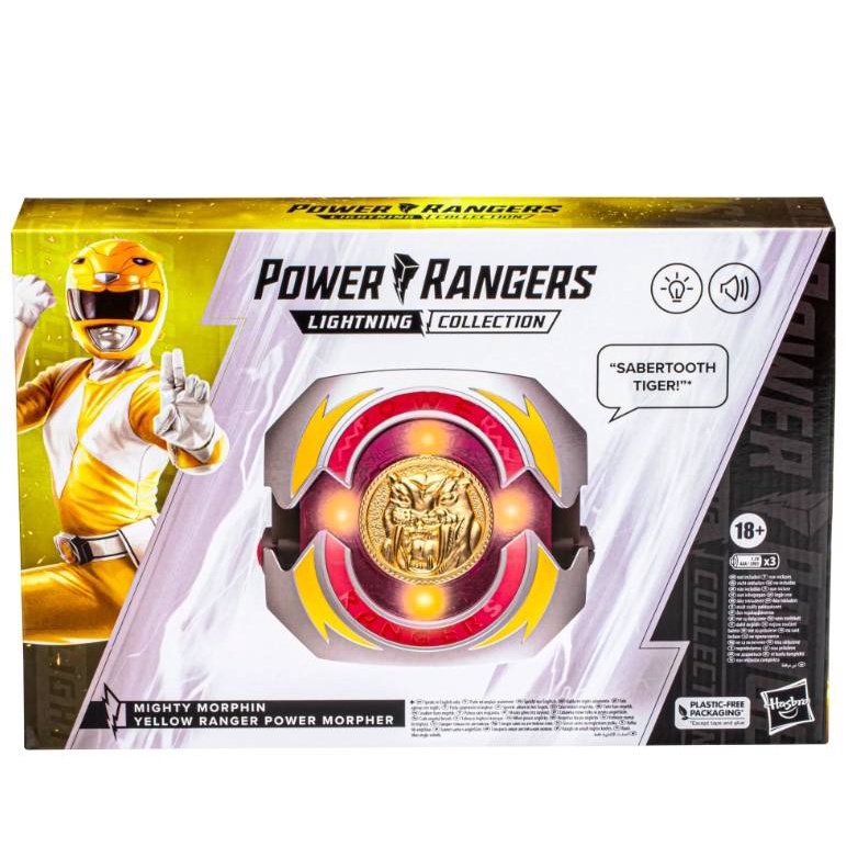 Power Rangers Lightning Collection Mighty Morphin Yellow Ranger Power ...
