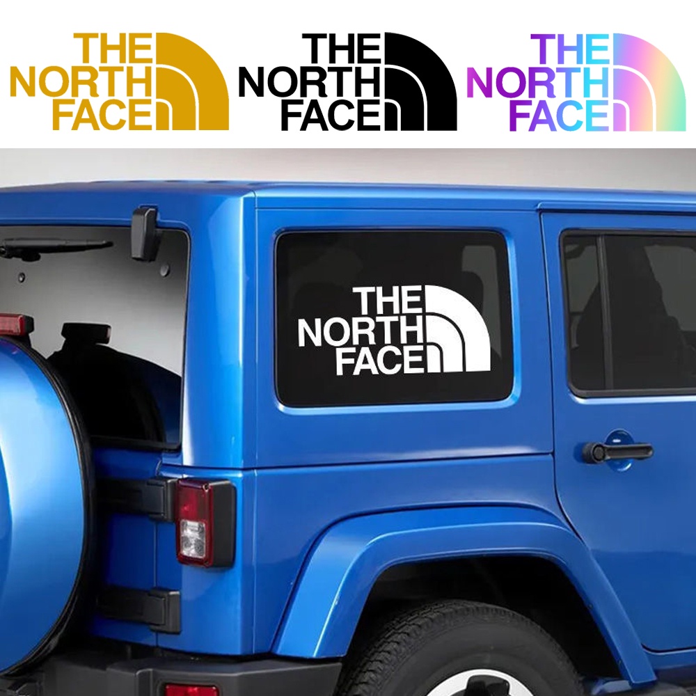 The NORTH FACE LOGO Car Stickers Off-road Vehicle Motorcycle Scooter RV ...